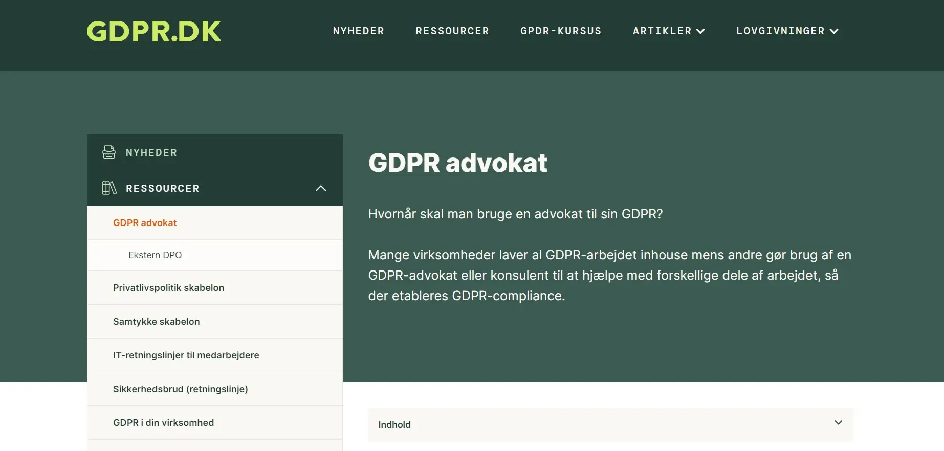 Få Hjælp fra GDPR Advokat - GDPR.DK